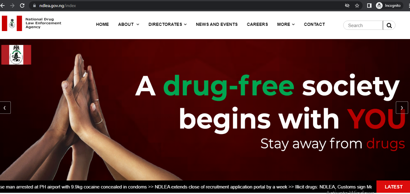 NDLEA latest News on recruitment - Passbuttons